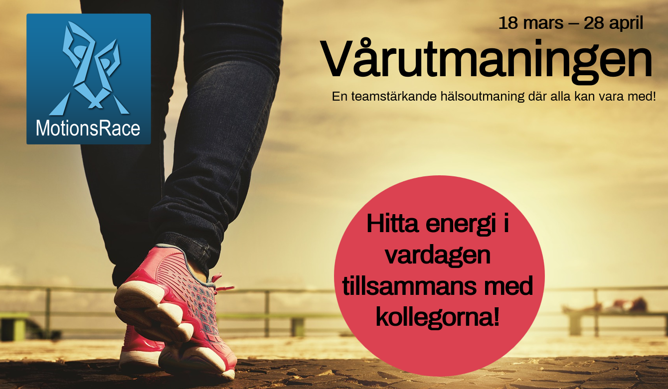 MotionsRace - Digitala hälsoutmaningar för hälsa och teamkänsla